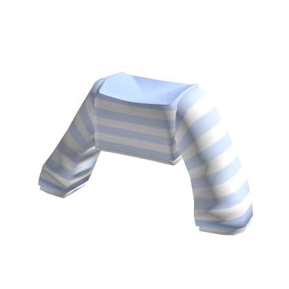 striped cropped blue sweater | Roblox Item - Rolimon's