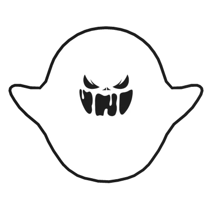 Halloween Cute Anime Ghost Pet (White & Black) [R] | Roblox Item ...