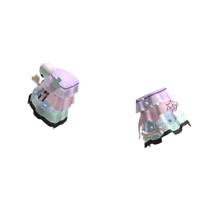 pastel punk harajuku creepy cute ruffled sleeves | Roblox Item - Rolimon's
