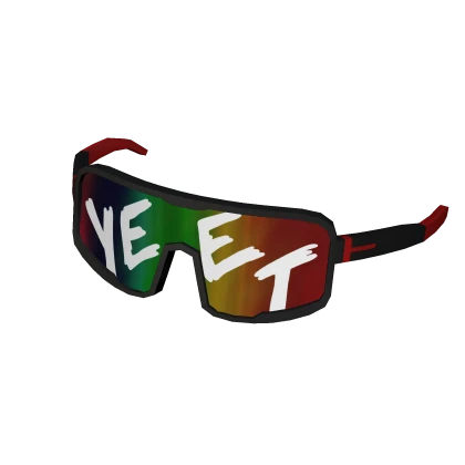 Black & Red Main Event Yeet Shades (Wrestling) | Roblox Item - Rolimon's