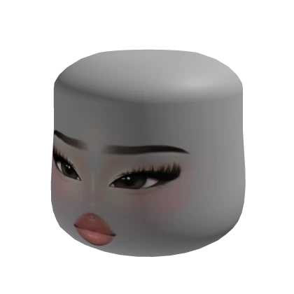 Prettiest grey lenses makeup (Cust… - Dynamic Head | Roblox Item ...