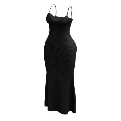 Black Knit Dress | Roblox Item - Rolimon's