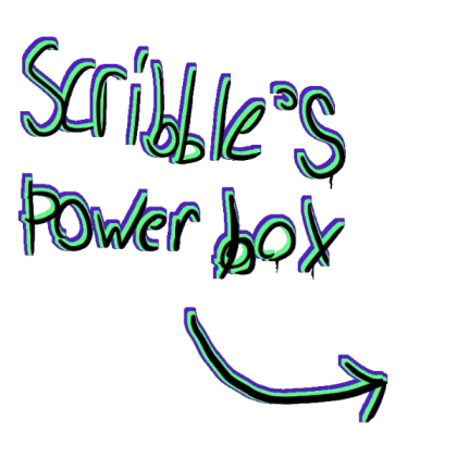 Scribble's power box