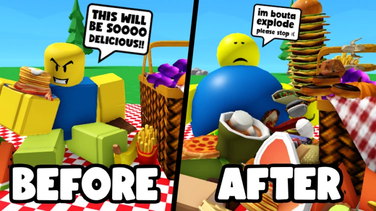 ¡Alimenta a los novatos como locos! - Roblox