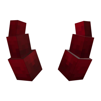 devil horns pixel art