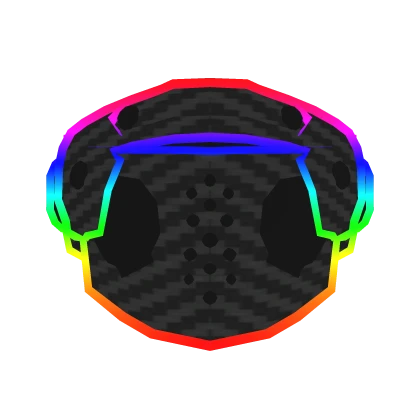 Cartoony Techwear Mask Rainbow | Roblox Item - Rolimon's