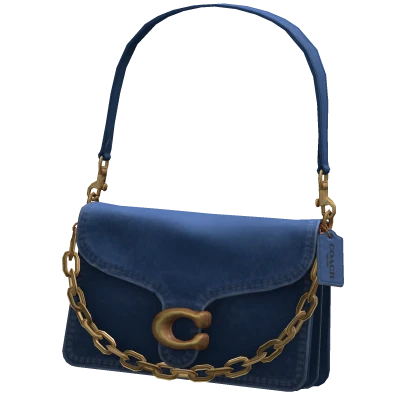 Coach Shoulder Bag Denim and Gold | Roblox Item - Rolimon's