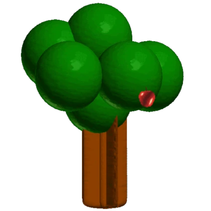 Baldi's Basics Plus Apple Tree