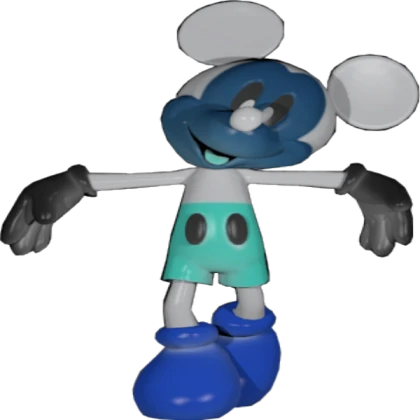 Photo Negative Mickey full body