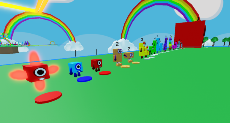 NumberBlocks AlphaBlocks OBBY - BLOXWORLDTV - Roblox