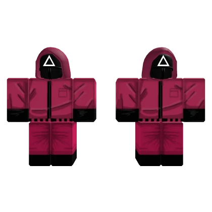 Squid Game Triangle Guard | Roblox Item - Rolimon's