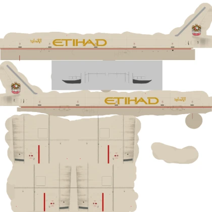 777-300ER Etihad Airways Livery 2