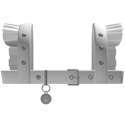 white ruffle harness | Roblox Item - Rolimon's