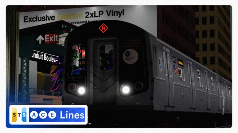 [NEW UPDATE!] 지하철 열차 시뮬레이터: A/C/E 라인 - Roblox