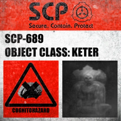 SCP 689 Label