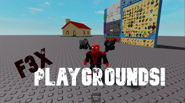 F3X 플레이그라운드!(불꽃놀이!) - Roblox