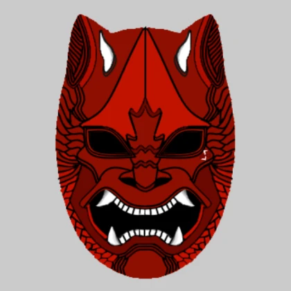 Red Oni Mask (shindo life)
