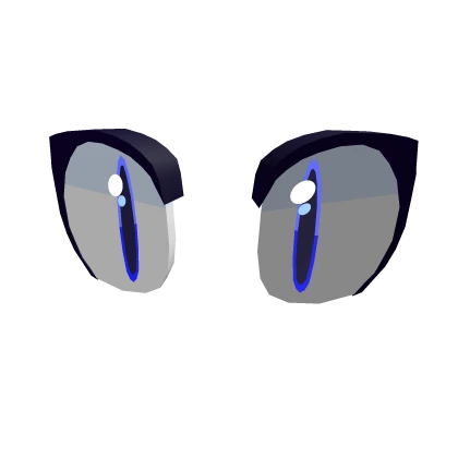 Blue Wild Kemono Eyes V2 (Add-on) | Roblox Item - Rolimon's