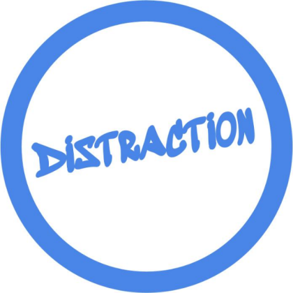 Distraction sign