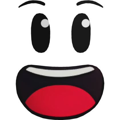Visage heureux (3D) - Roblox