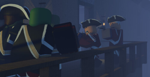 Musket dan Zombie - Roblox