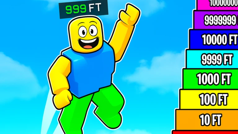 $100.000 Every Win Reach Top Impossible Stud Jumps - Roblox