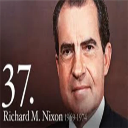 37th President Richard M. Nixon