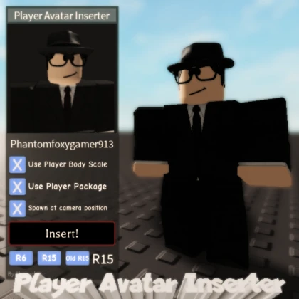 Player Avatar Insert