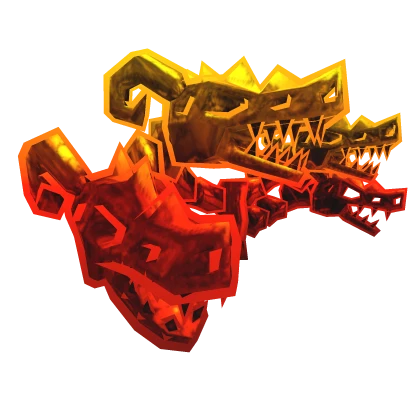 Fiery Dragon Heads | Roblox Item - Rolimon's