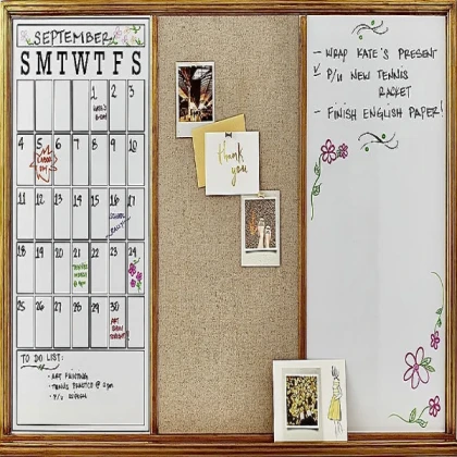 Aesthetic art bww pinboard office