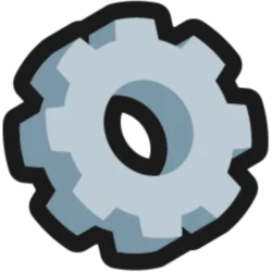 Settings Icon Gamepass Buttom Low Poly Simulator