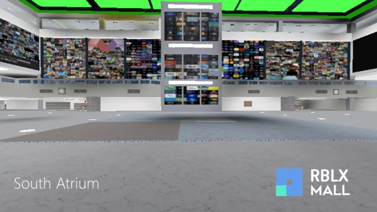 RBLX Land : centre commercial et tour de bureaux - Roblox