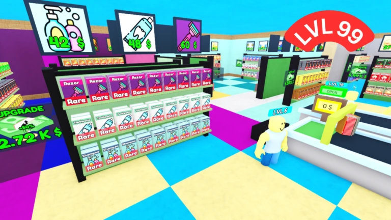 Retail Rush Tycoon (Supermercado) - Roblox