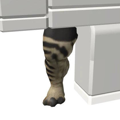 🦓 Realistic Buff Muscle Zebra Anima… - Prawa noga | Roblox Item - Rolimon's