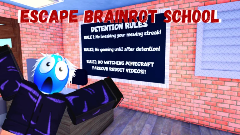 ¡Escapa de la Escuela Brainrot de Gojo! - Roblox