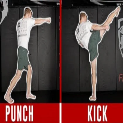 punch kick
