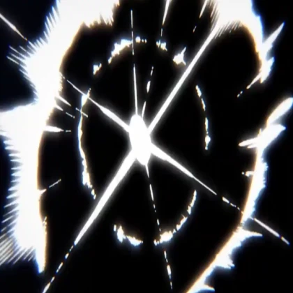 Black Flash Impact Frame 15