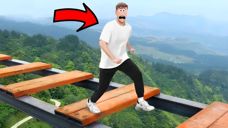 Robox Roblox Impossible Glass Bridge Obby에서 98% 승리! - Roblox
