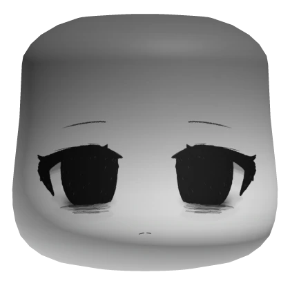 🖤 gloomy sad neutral eyes face mask cheeks | Roblox Item - Rolimon's