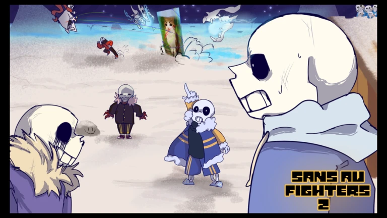Sans AUs นักสู้ 2 (เบต้า) - Roblox