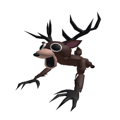 scary deer