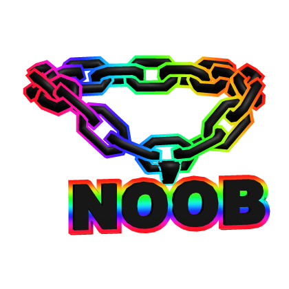 NOOB漫画の虹のチェーンネックレス - Roblox