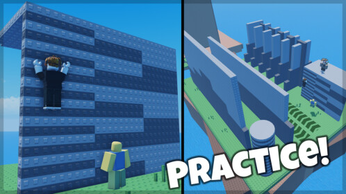 Wall Hop Tower Obby de Escenario Fácil - Roblox