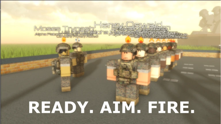 |RAF| พร้อม. เล็ง. ยิง. - Military RP - Roblox