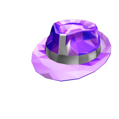 Purple Sparkle Time Fedora - Roblox