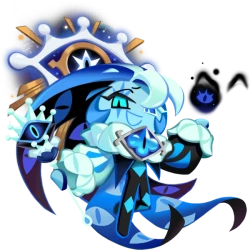 Shadow milk cookie illustration