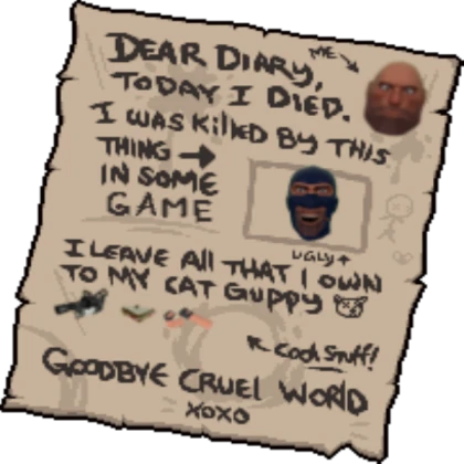 TF2 - Binding Of Heavy (Death Game Note)