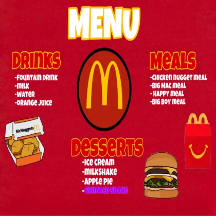 McDonald’s Menu