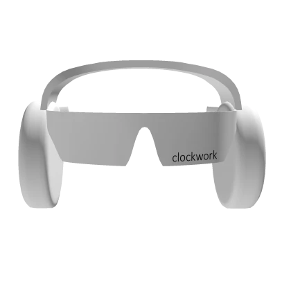 White Clockwork Headphones With Shades | Roblox Item - Rolimon's