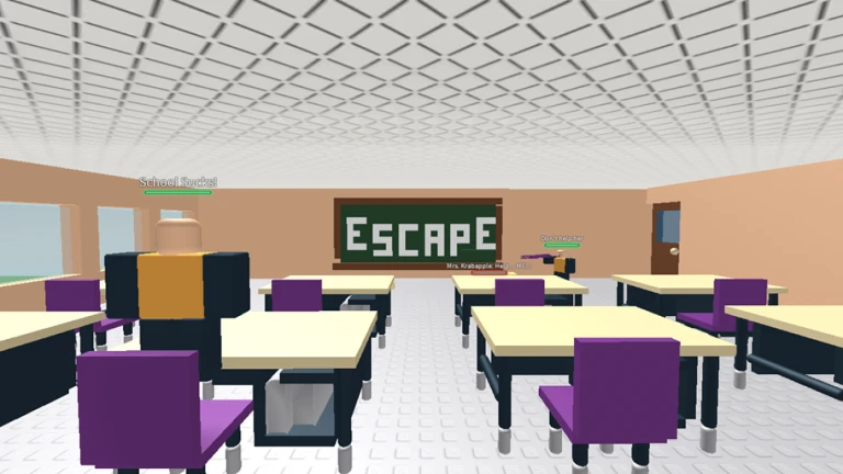 Escape from School (versión anterior) - Roblox